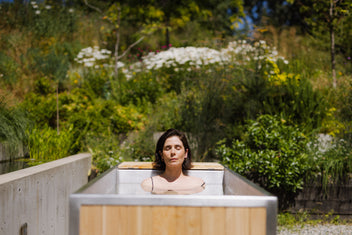 Cold Tub | Cold Plunge With Chiller - Cedar + Steel – GOODLAND