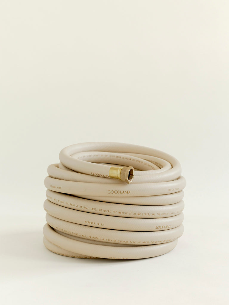 Everlasting Garden Hose | Tan Garden Hose in 25, 50, and 100 ft – GOODLAND